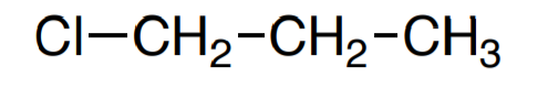 Solved 1) The molecule shown below is 1-chloropropane. Draw | Chegg.com