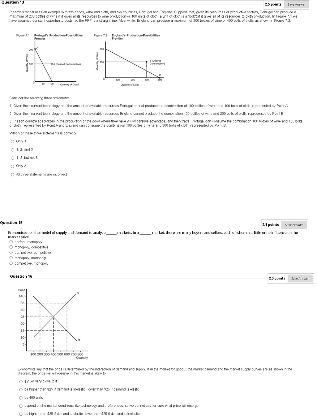 Most economists have focused on economic efficiency | Chegg.com