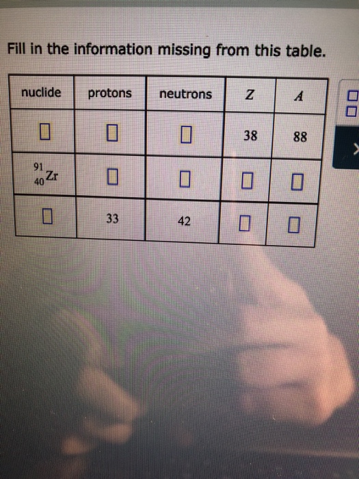 Solved Fill in the information missing from this table. | Chegg.com Solved Fill in the information missing from this table. | Chegg.com