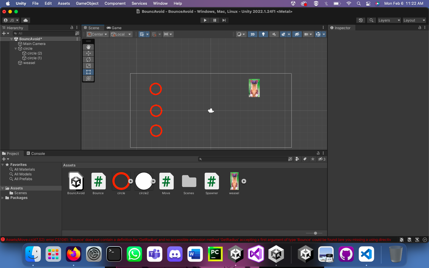 Solved /* need to make the 3 red circles to automatically | Chegg.com