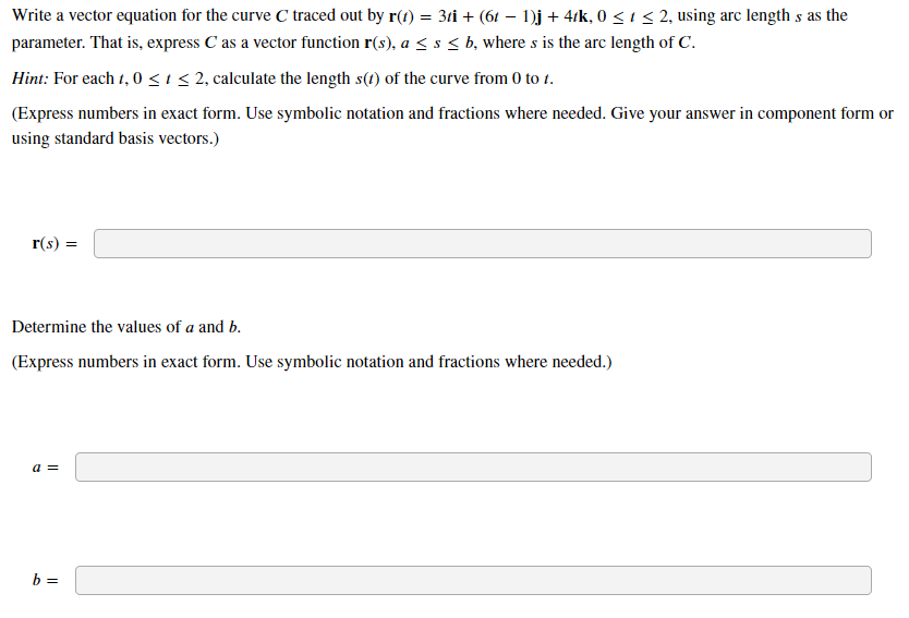 Solved Write a vector equation for the curve C traced out by | Chegg.com