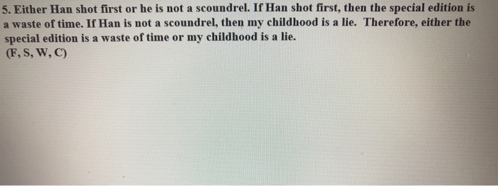 Solved Use truth trees to determine the validity of | Chegg.com