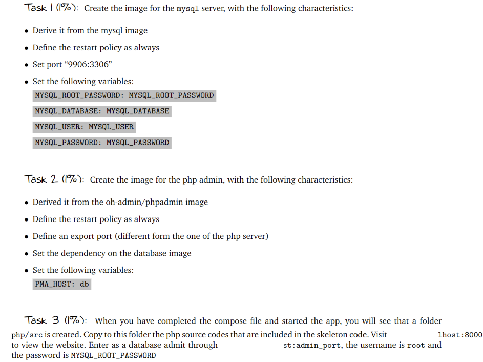 Solved Task ∣(0.5%): Create an image with GIT installed Task | Chegg.com