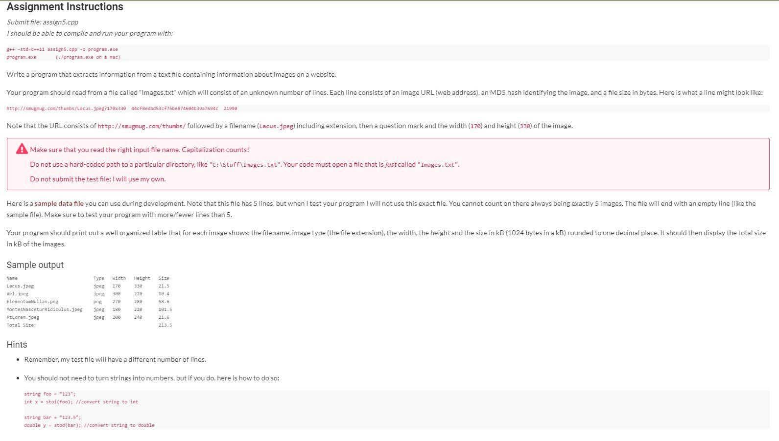 Solved In C++: Below is the code I have written out using | Chegg.com