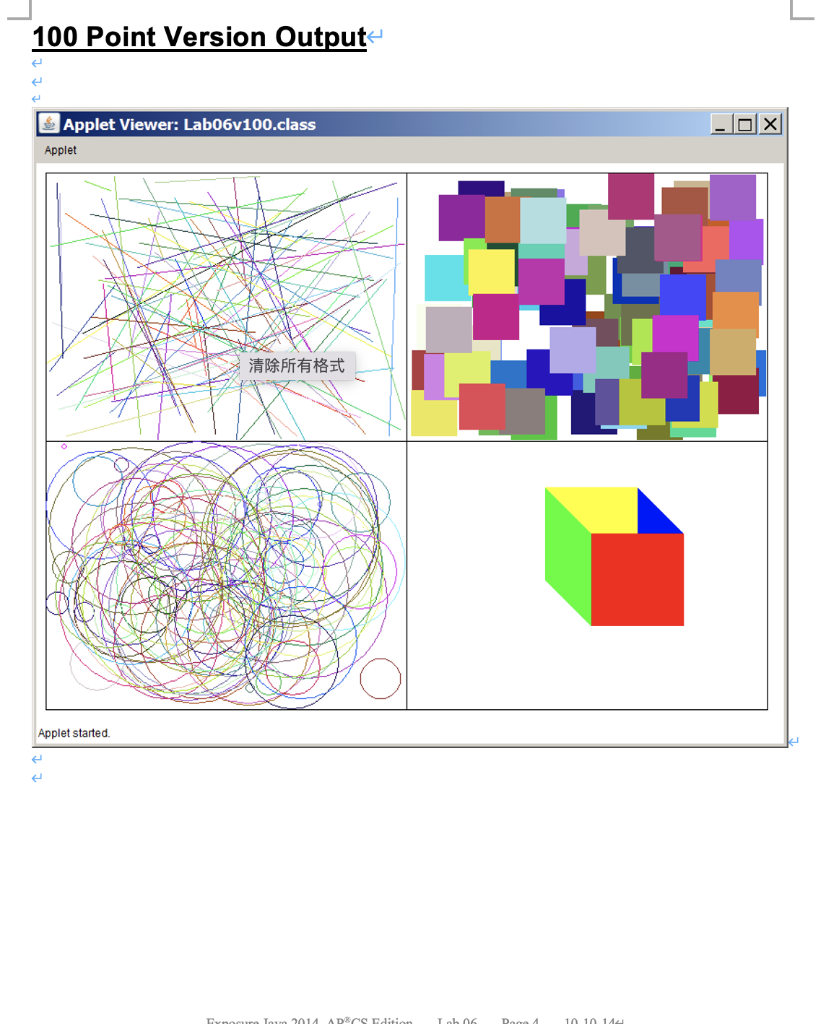Solved Can someone help me with creating the 100-point | Chegg.com