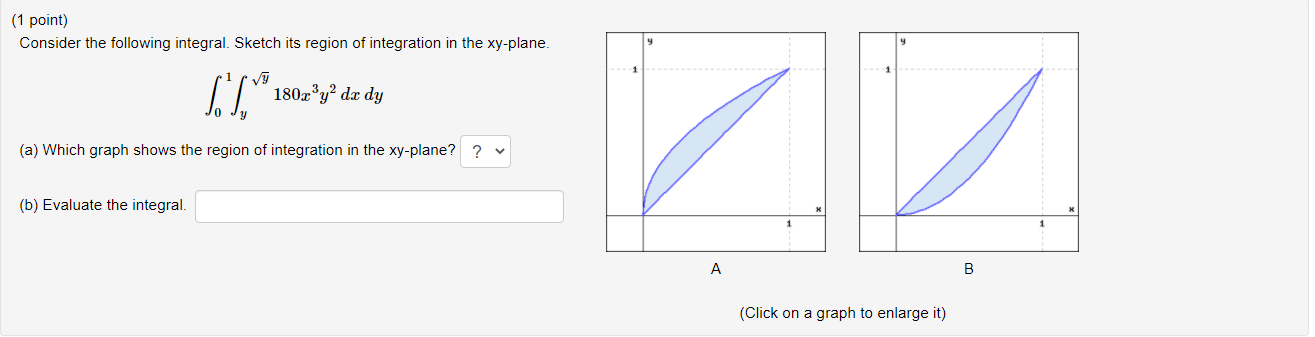 Solved Consider the following integral. Sketch its region of | Chegg.com