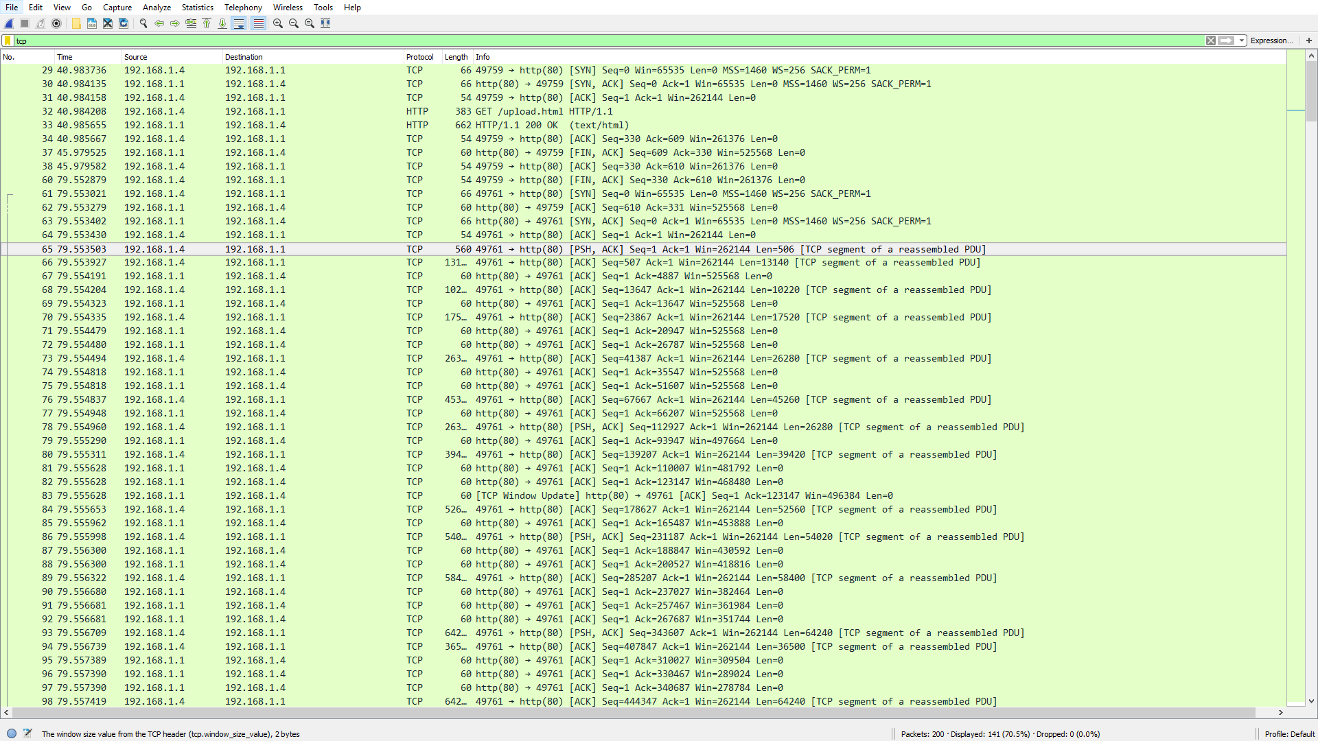 Solved Subsequent To The Second Acksynack The Client Sends 