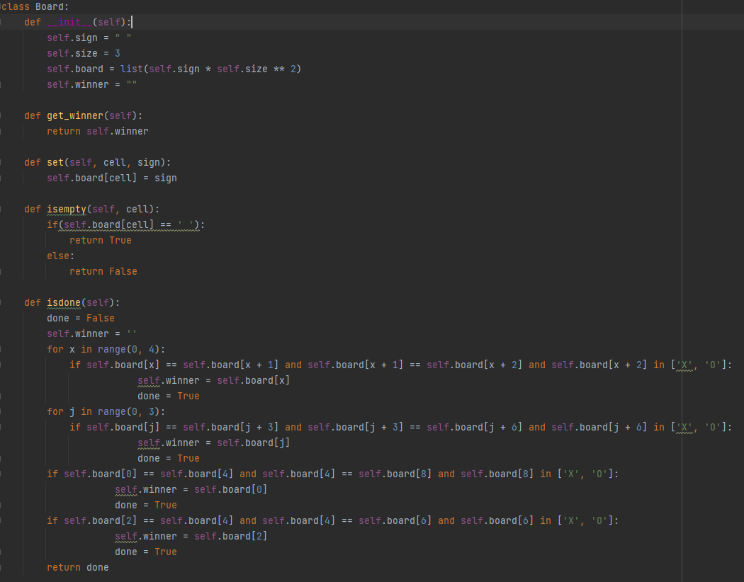 Solved To implement the full version of tic-tac-toe, you | Chegg.com
