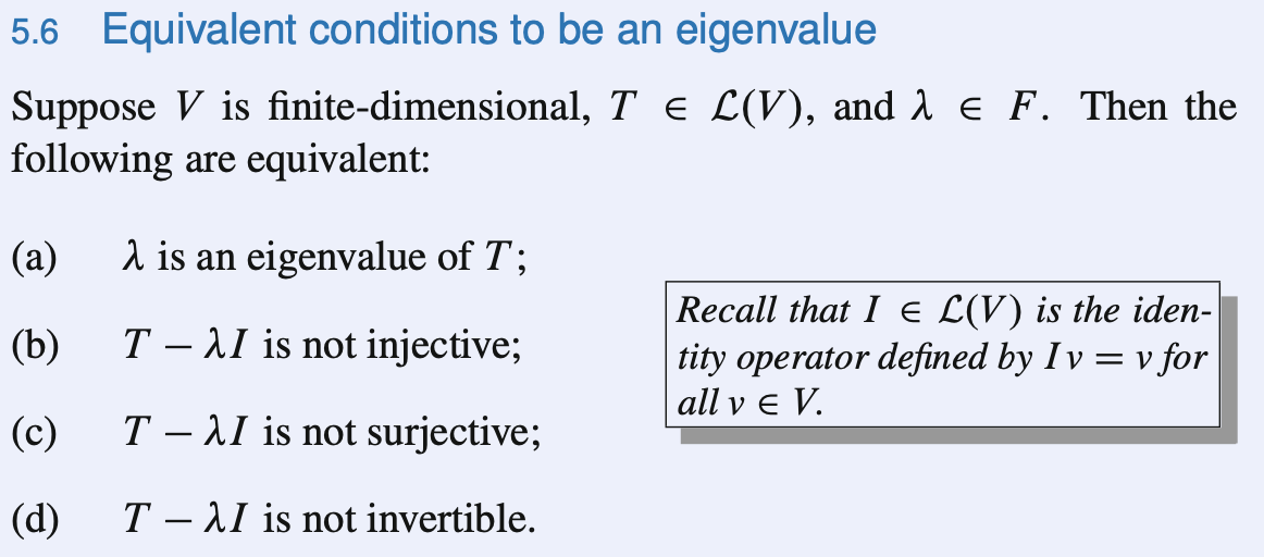 Solved 1. A linear operator T is not invertible if and only | Chegg.com