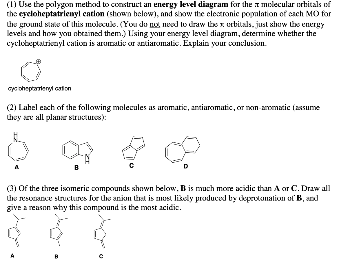 Solved (1) Use the polygon method to construct an energy | Chegg.com