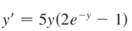 For the following equation, Find all equilibria and | Chegg.com