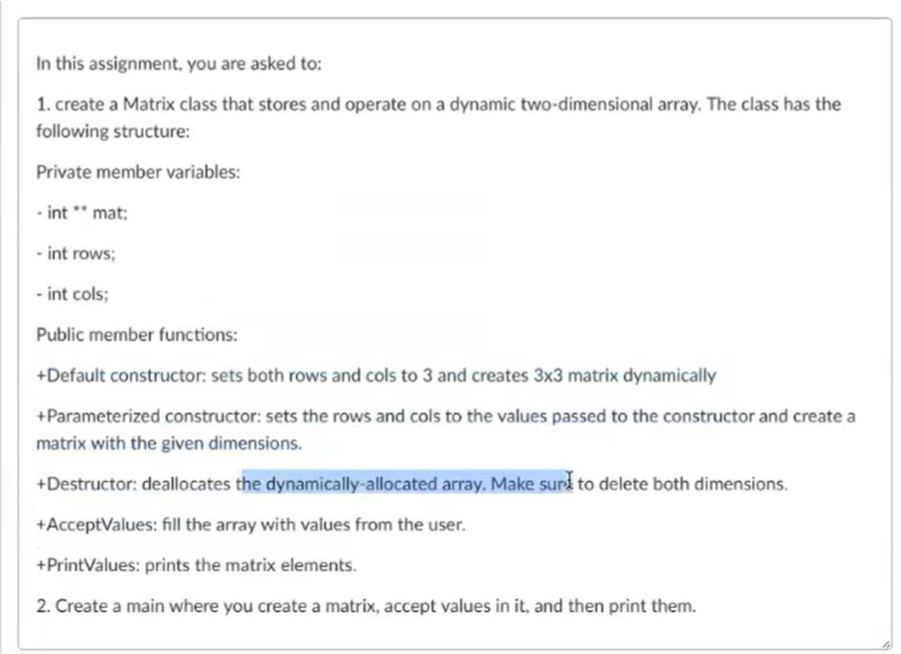 Solved In this assignment, you are asked to: 1. create a | Chegg.com