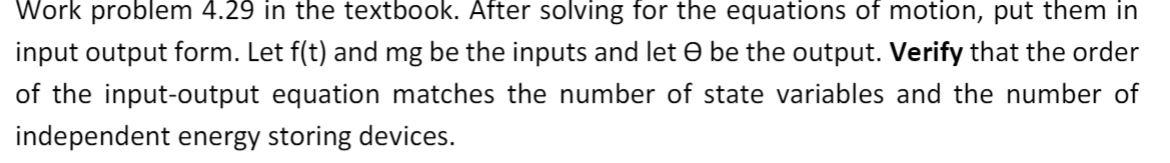 Solved Work problem 4.29 in the textbook. After solving for | Chegg.com