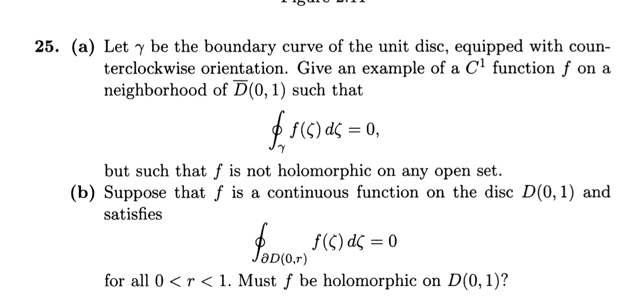 [Solved]: Complex analysis (a) Let be the boundary curve o