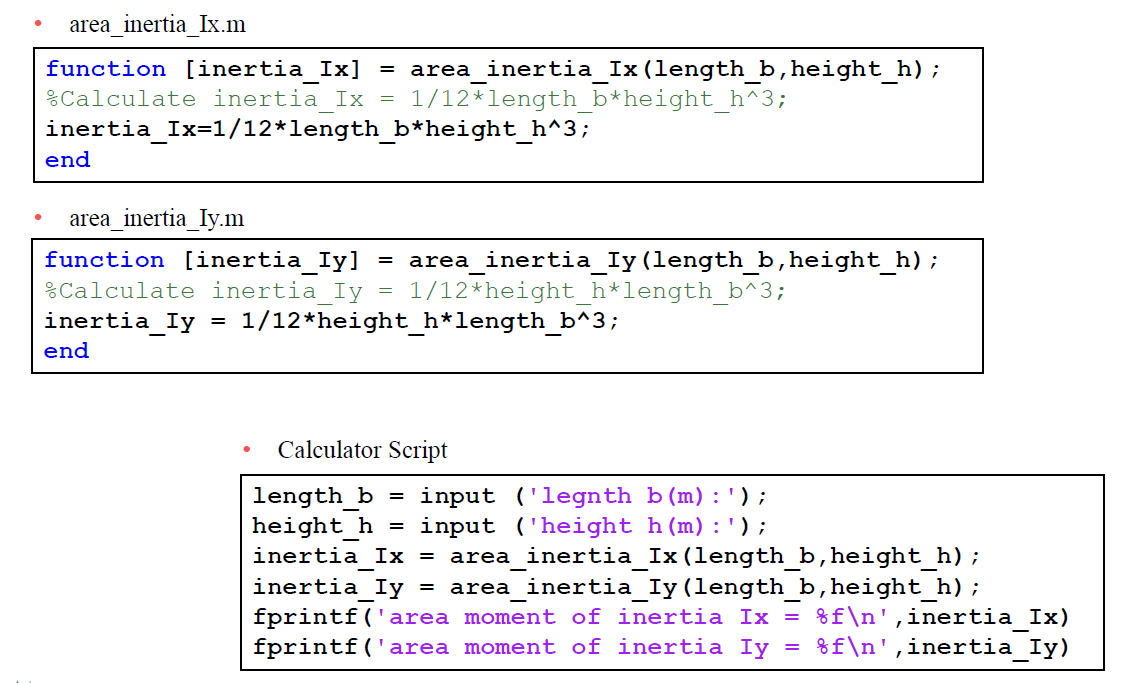 Solved MATLAB Last image is : Triangular Area (If it wasn't | Chegg.com