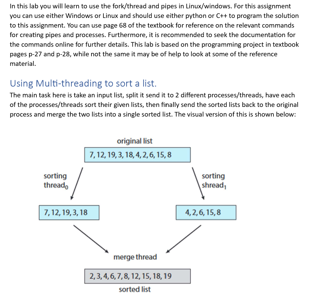 Solved Specifications In total you should have 3 processes | Chegg.com