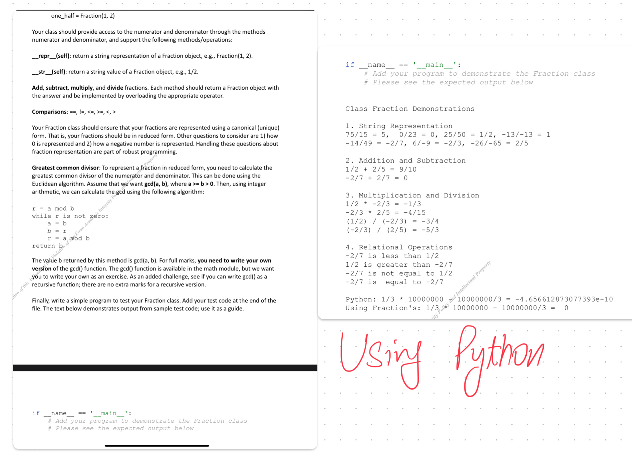 Solved if __ ﻿name__ == '' ﻿:# Add your program to | Chegg.com