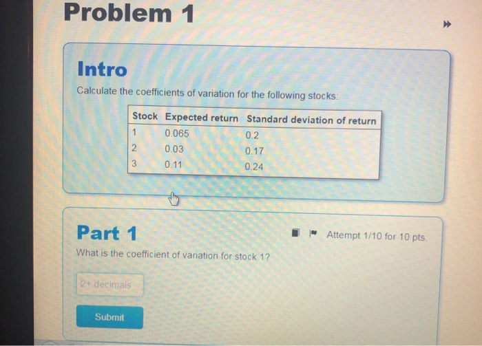 Solved Problem 1 Intro Calculate the coefficients of | Chegg.com