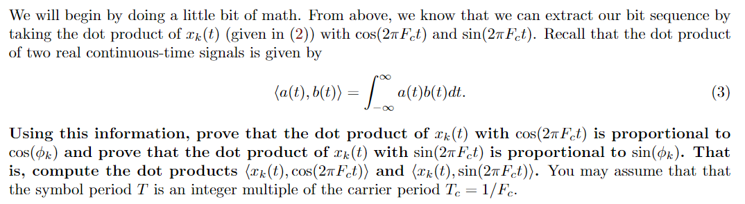 Solved We will begin by doing a little bit of math. From | Chegg.com