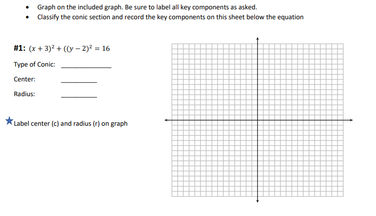 Solved - Graph on the included graph. Be sure to label all | Chegg.com