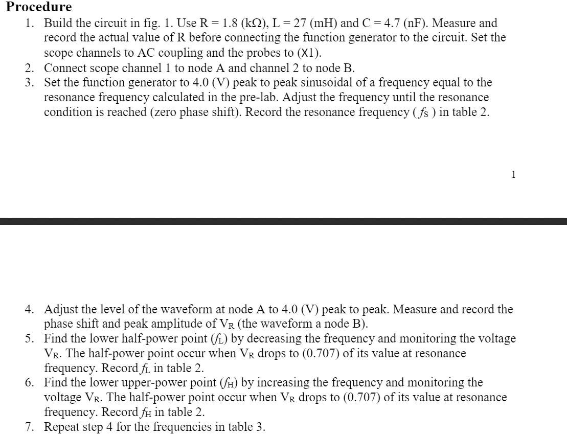 Solved Create circuit on multisim and fill in the tables by | Chegg.com