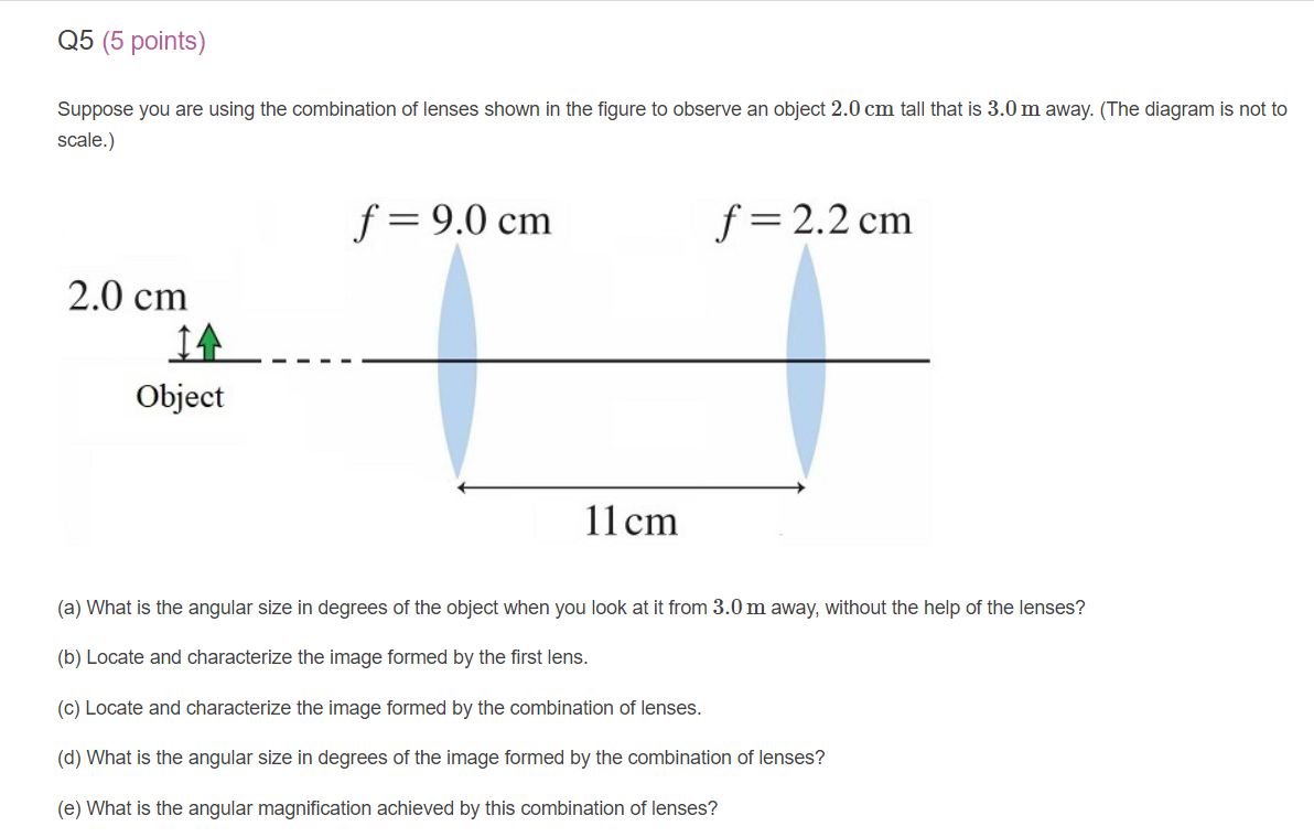 Solved Q5 (5 points) Suppose you are using the combination | Chegg.com