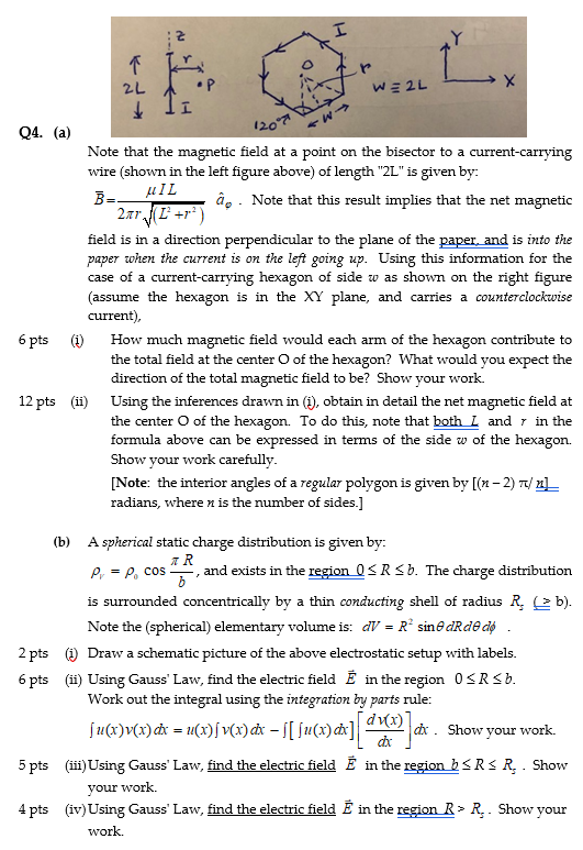Solved I 2 I Ľ r ZL 1207 Ba_MIL 不 T .P WE 2L 17 Q4. (a) Note | Chegg.com