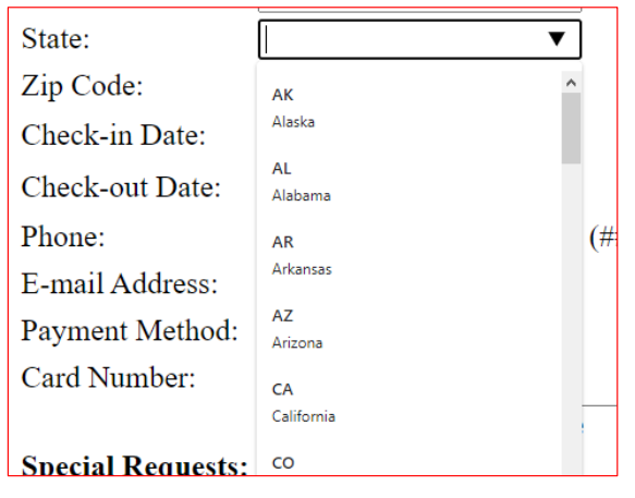 Create a web form as the following. All fields are | Chegg.com