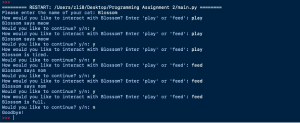 Solved # DO NOT CHANGE THE FILENAME: main.py # IMPORTANT: | Chegg.com
