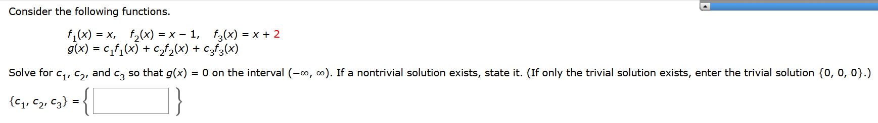 Solved Consider the following functions. | Chegg.com
