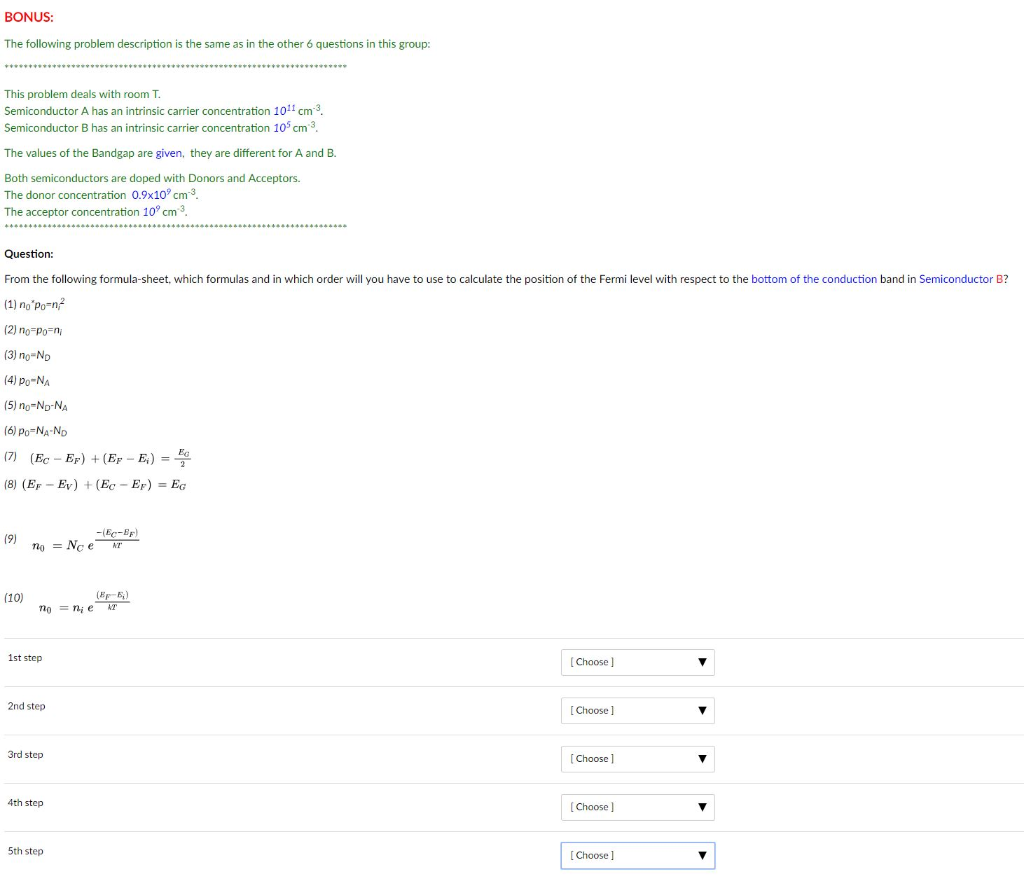 Solved BONUS: The following problem description is the same | Chegg.com