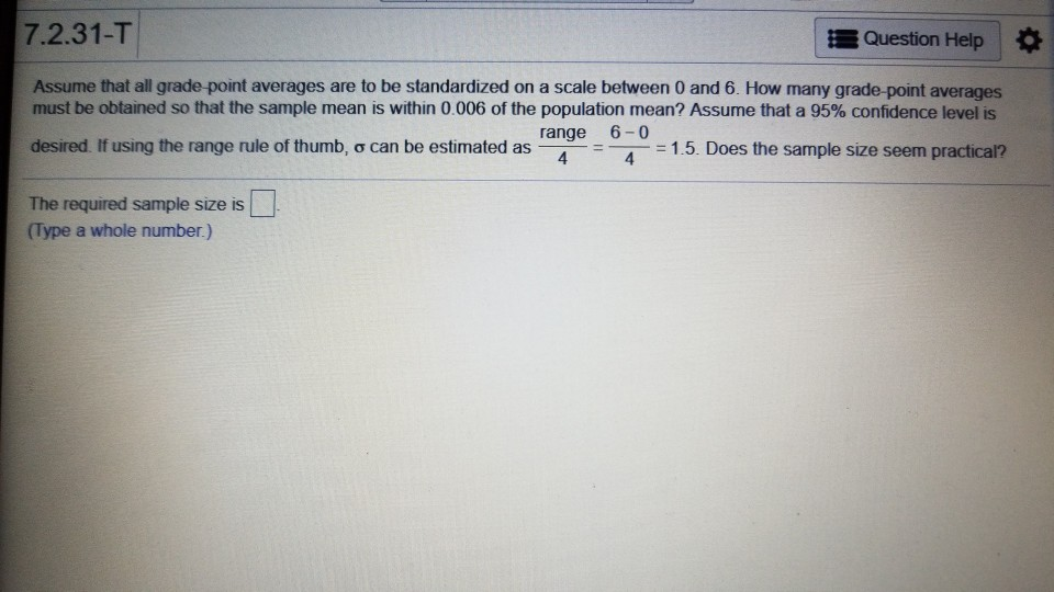 Solved 7.2.31-T Question Help | * Assume that all | Chegg.com