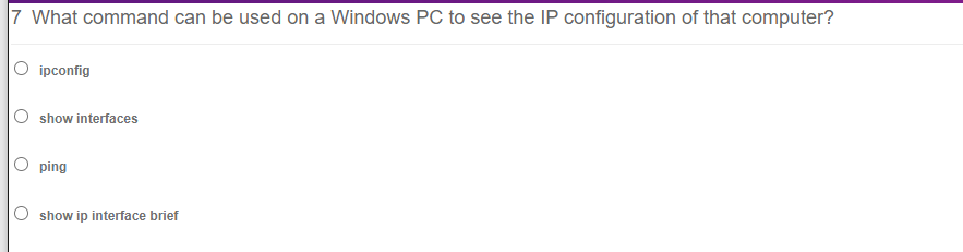 Solved 6 Switch# show ip interface brief Interface | Chegg.com