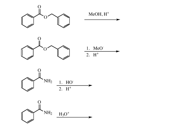 Solved MeOH, H 1. MeO 2. H NH 1. HO 2. H NH2 H30+ | Chegg.com