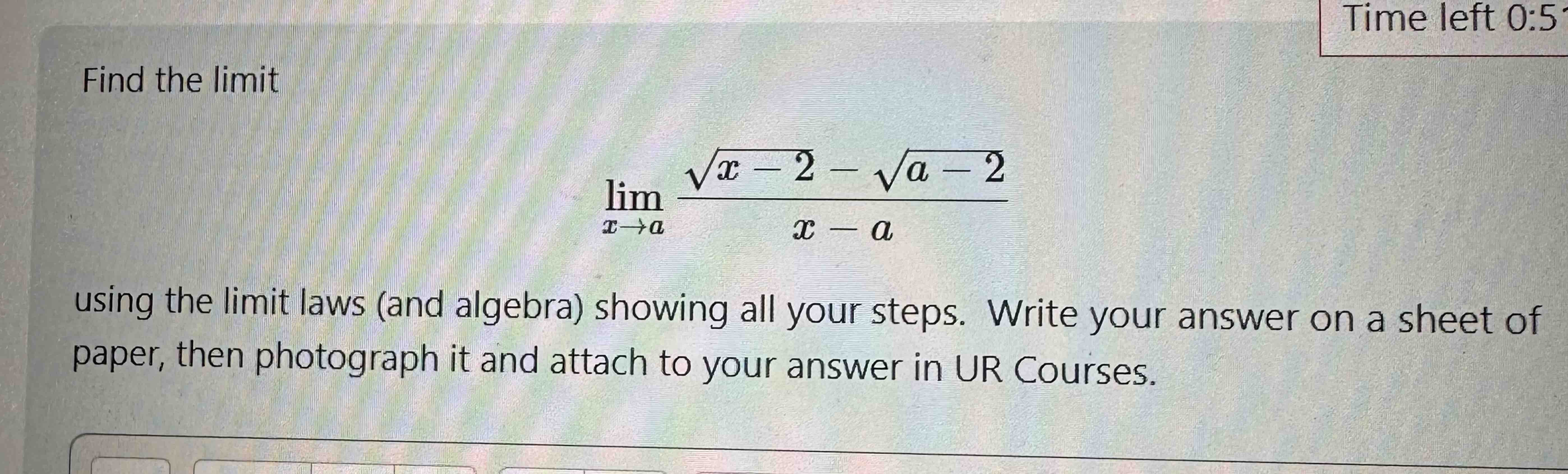 Solved Find the limitlimx→ax-22-a-22x-ausing the limit laws | Chegg.com
