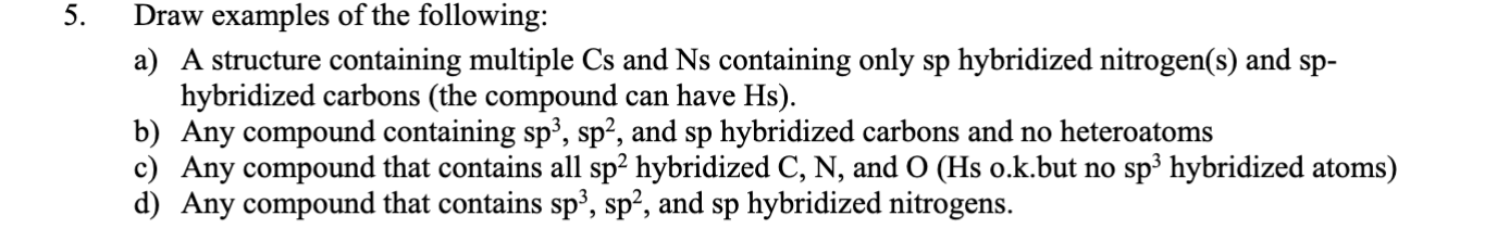 Solved Draw examples of the following: a) A structure | Chegg.com