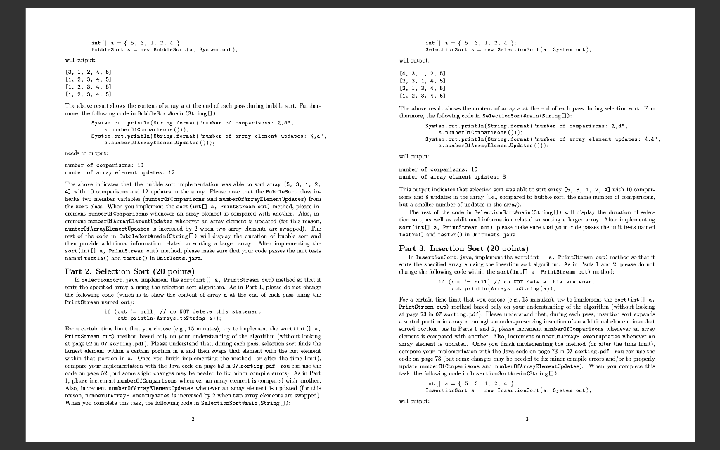 Insertion Sort Code Package 6794