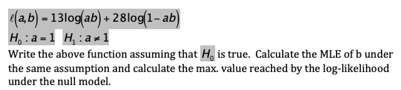 Solved Eab 13logab 28log1 Ab Ha1 Ha1 Write
