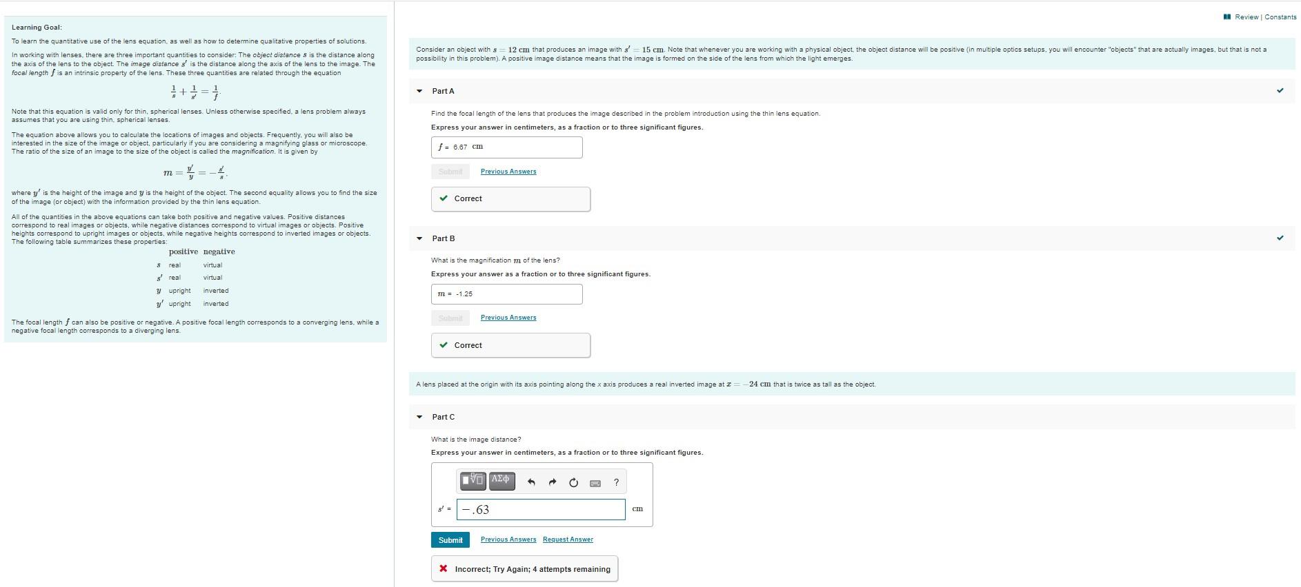 Solved A Review Constants Learning Goal: To learn the | Chegg.com