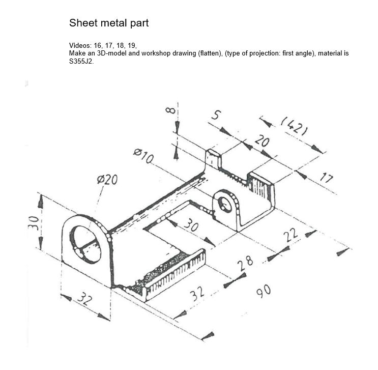 Solved Hi, I would need help with Solidworks, I have an | Chegg.com