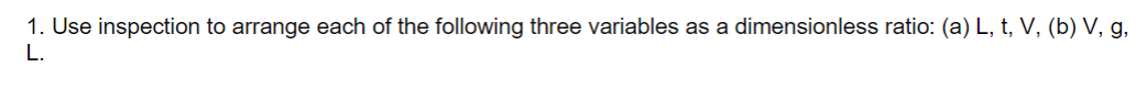 Solved Use inspection to arrange each of the following three | Chegg.com