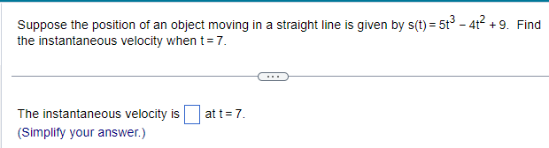 Solved Suppose the position of an object moving in a | Chegg.com
