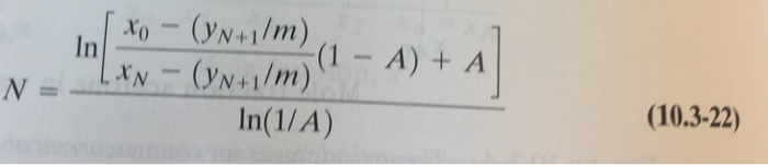 Solved 2. Countercurrent multistage extraction for | Chegg.com