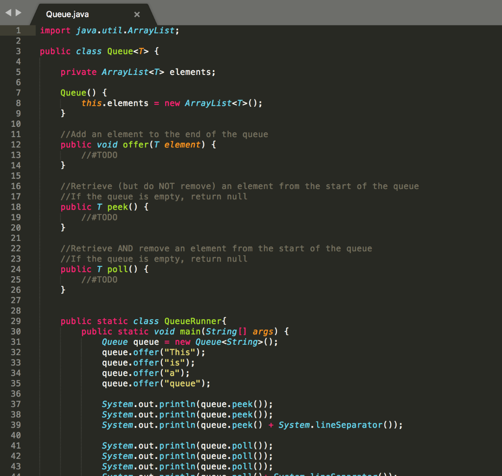 Solved Hi, I just need help with the java Coding. Only ones | Chegg.com