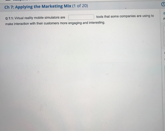 Solved Ch 6: Segmentation, Targeting, and Positioning (2 of | Chegg.com