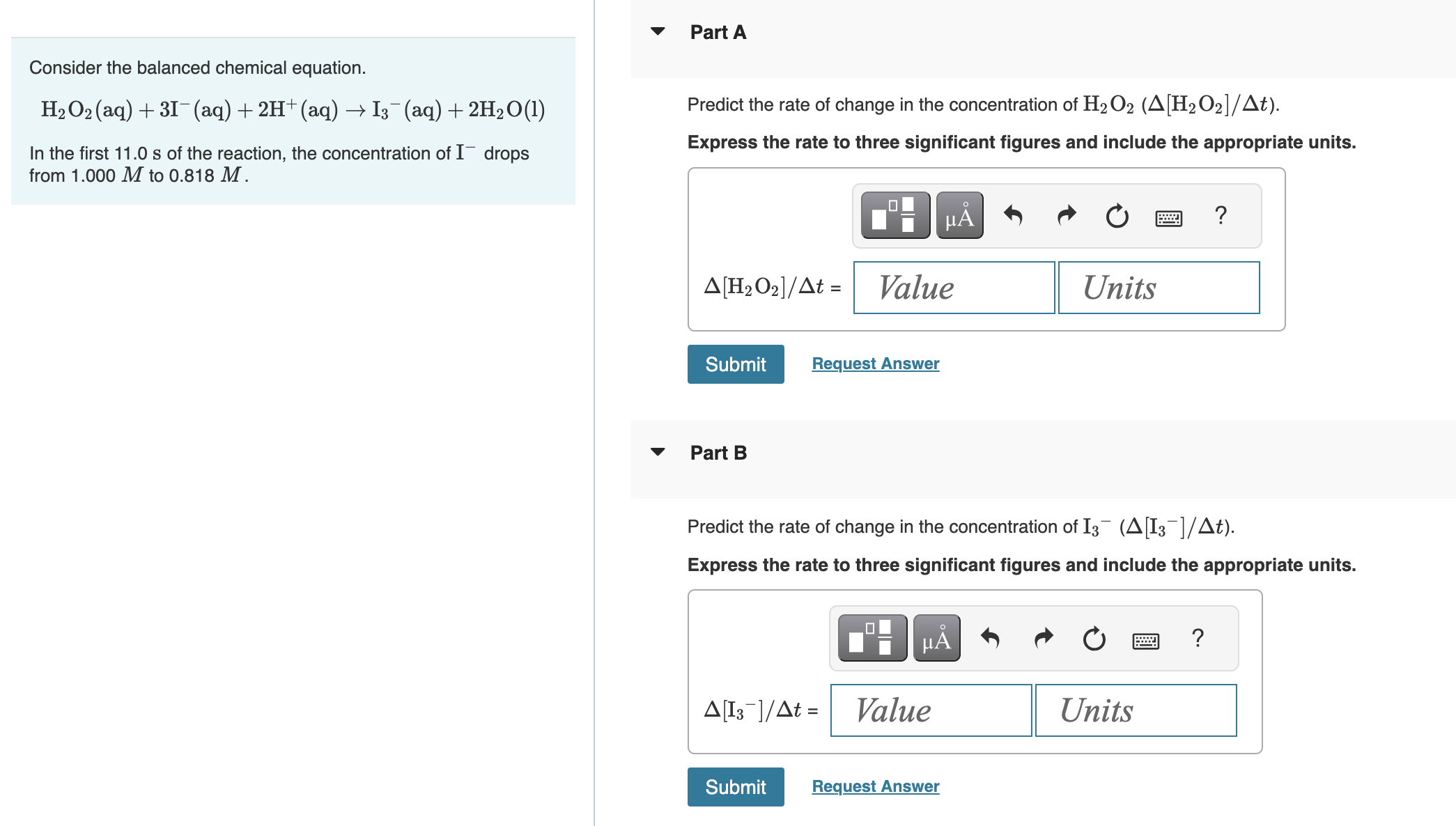 Solved Consider the balanced chemical equation. | Chegg.com