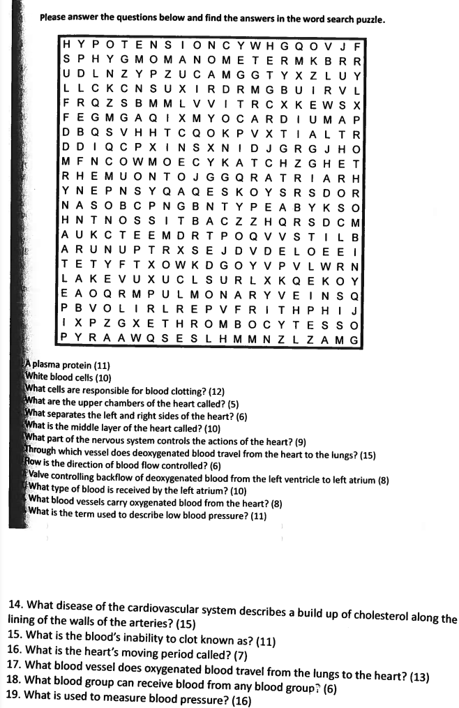 Solved Please answer the questions below and find the | Chegg.com