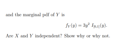Solved (3 points) Suppose X and Y are continuous RVs such | Chegg.com