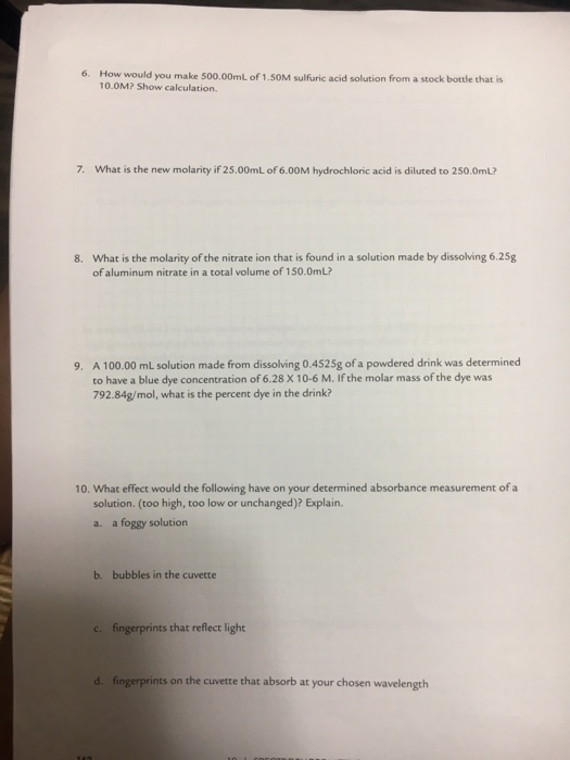 Solved DATA TABLES A. POWDERED DRINK SOLUTION Mass of beaker | Chegg.com