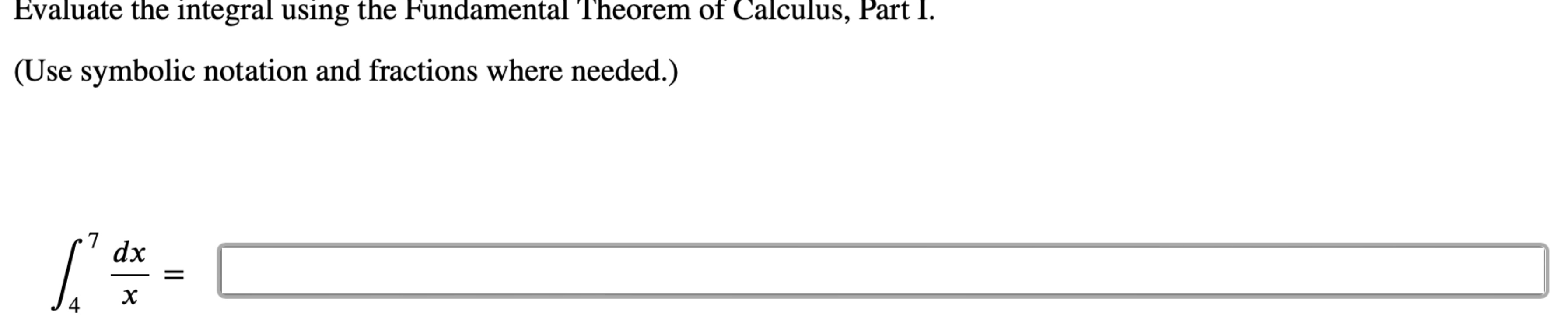 Solved Evaluate the integral using the Fundamental Theorem | Chegg.com